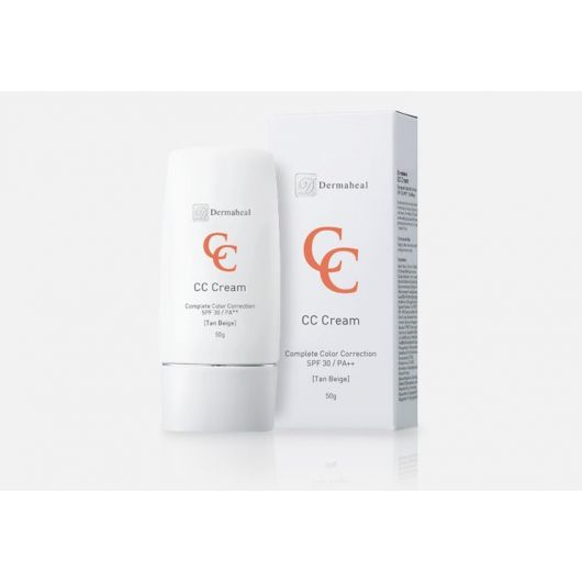 Crema Dermaheal CC Tan Beige cu factor de protectie 50ml